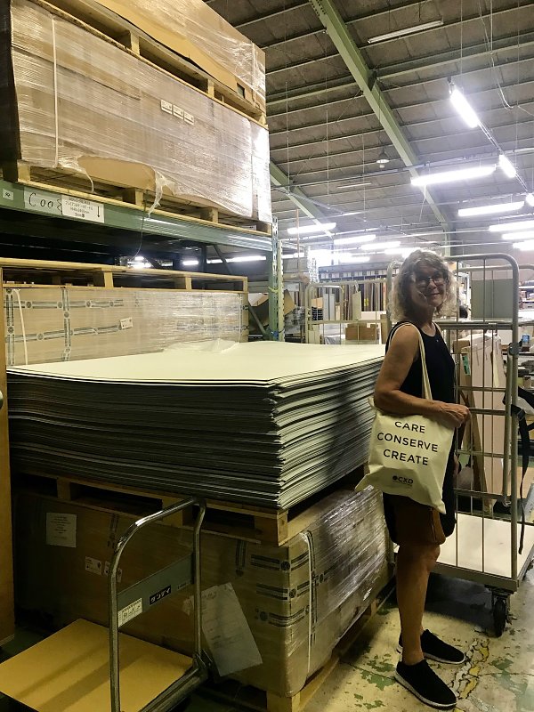 Archival board - A Travelogue